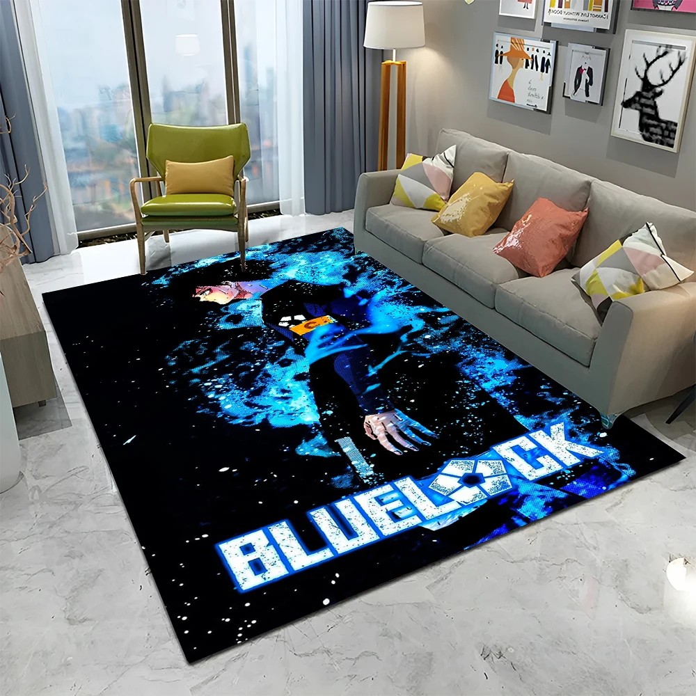 Blue-Lock-Football-Anime-Cartoon-Carpet-Rug-for-Home-Living-Room ...
