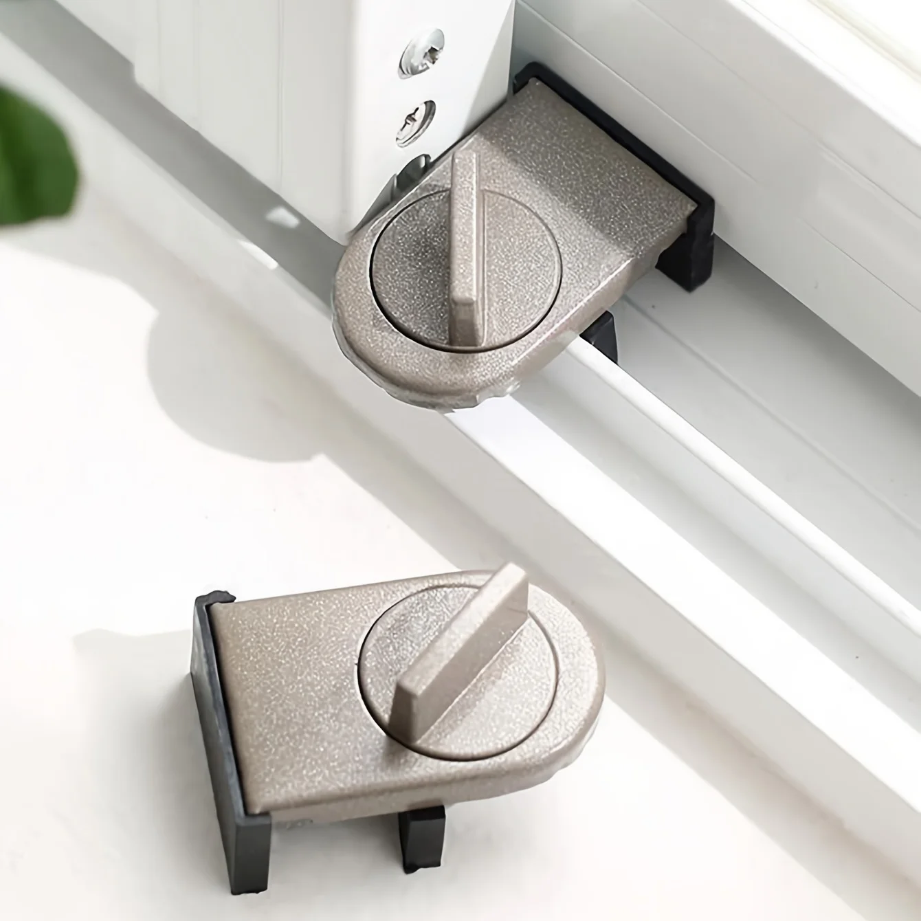 1pc Aluminum Alloy Push-Pull Door And Window Lock with Anti-Theft, Anti ...