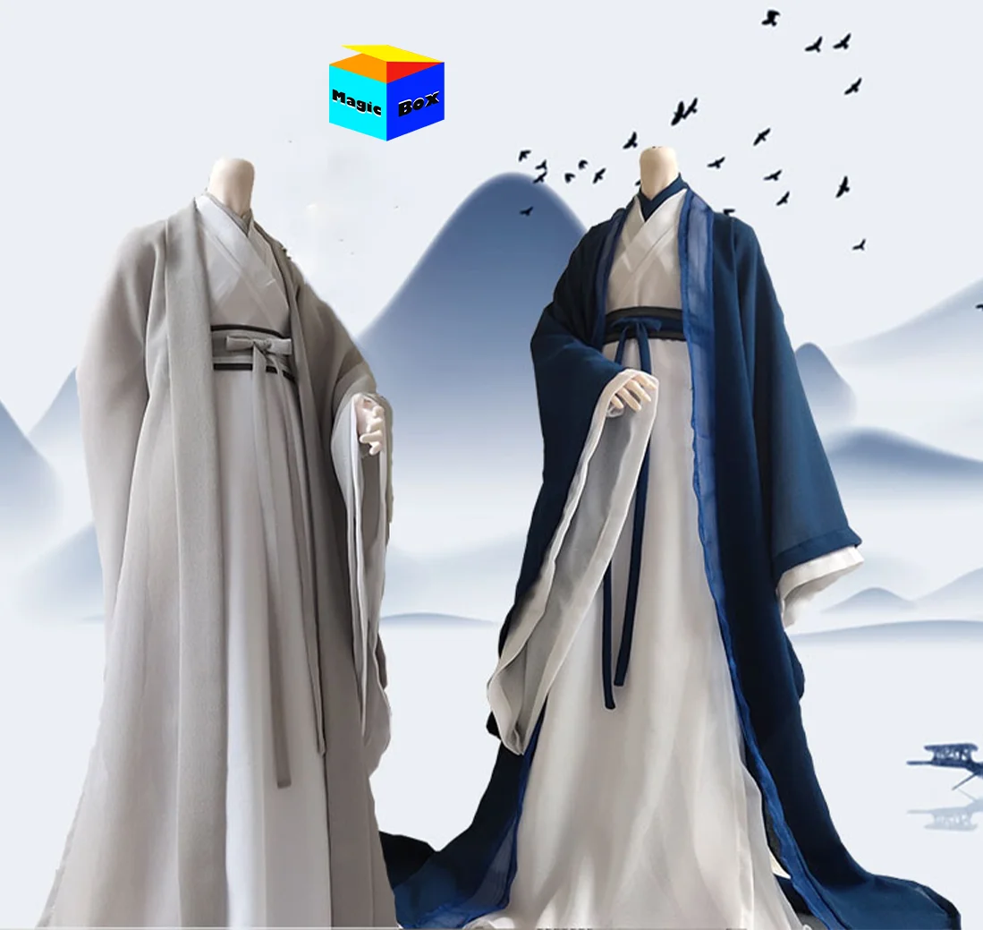 1-6-Soldier-Ancient-Chinese-Hanfu-Snow-Mountain-Couple-Style-Confucian ...