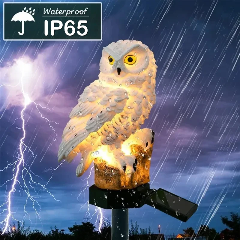 Solar-Powered-Owl-Animal-Lawn-Lamp-Solar-Led-Light-Outdoor-Garden ...