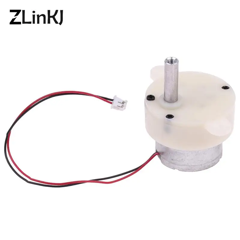 DC 6V 5 RPM Mute Gear Motor High Torque Slow Speed Micro Electric Motor ...