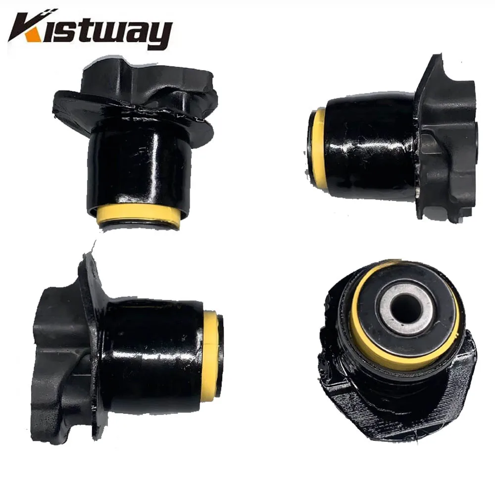 4PCS Rear Axle Beam Mounting Bonded Rubber Bushing Kit for Toyota ...