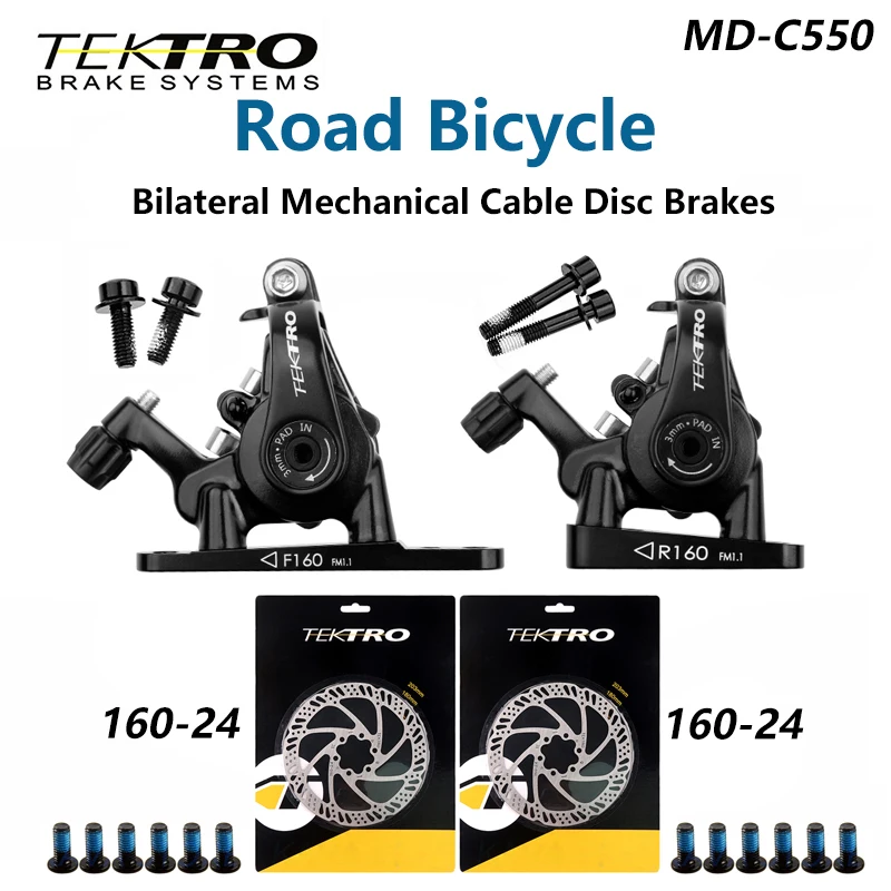 TEKTRO MD-C550 шоссейный велосипед двойной поршневой кабельный суппорт - Отзывы покупателей