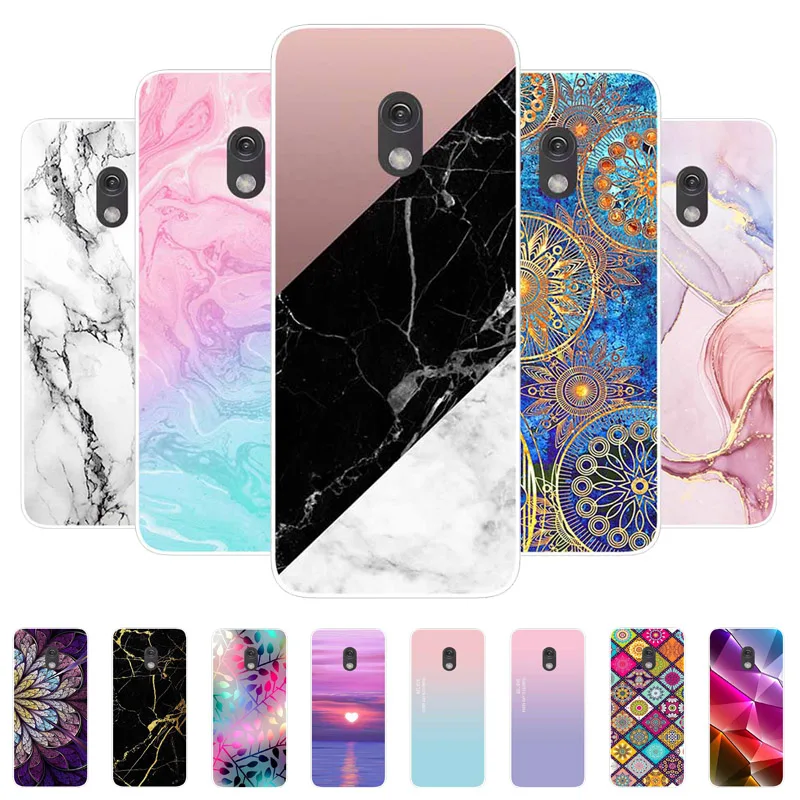For Nokia 215 4G 2024 Case Marble Painted Soft TPU Phone Cases for ...