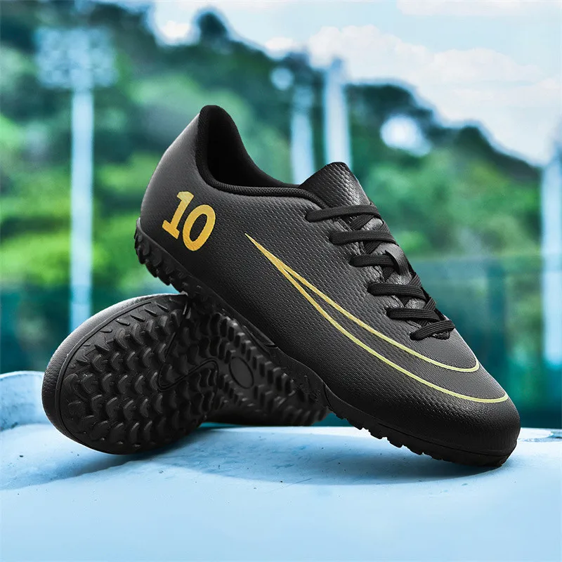 Cheap-Black-Turf-Football-Shoes-for-Child-Football-Boots-Kids-Boy ...