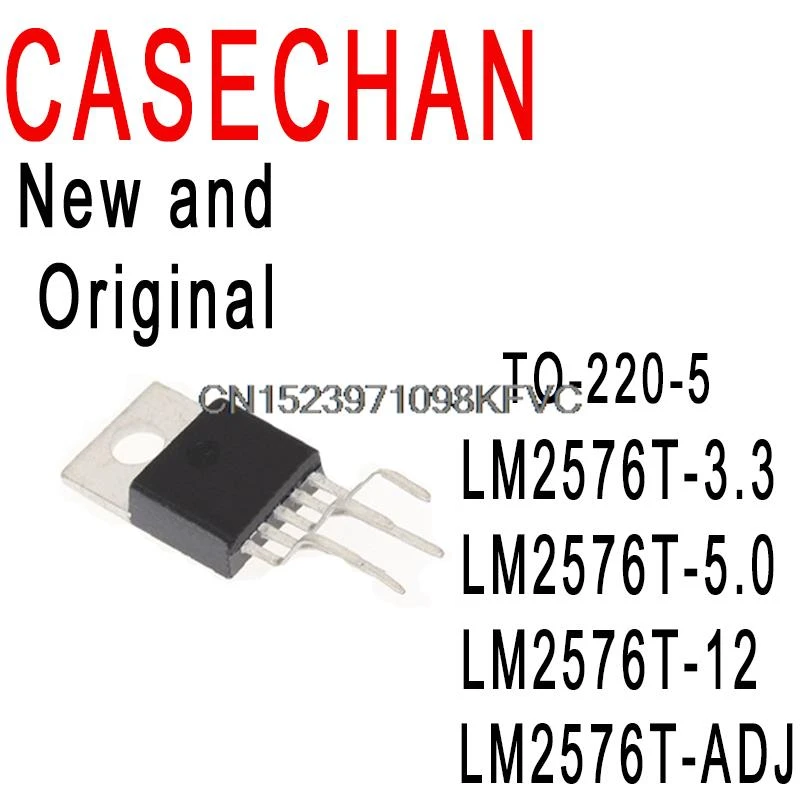 LM2576T TO 220 5 스위칭 레귤레이터, LM2576T 3.3 LM2576T 5.0 LM2576T 12 LM2576T ADJ, 재고 있음, 오리지널, 5 개 ...