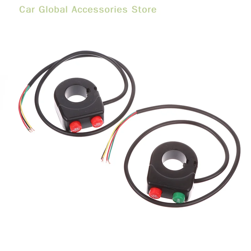 1PC-Motor-Switches-Turn-Signal-Modification-Access-Motorcycle-ATV-22mm-Handlebar-Horn-And ...