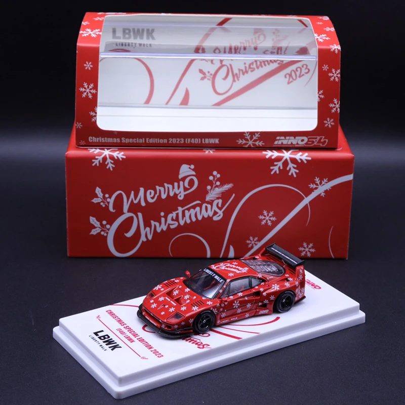 INNO-1-64-F40-X-MAS-2023-Specia-Edition-Christmas-livery-alloy-car ...