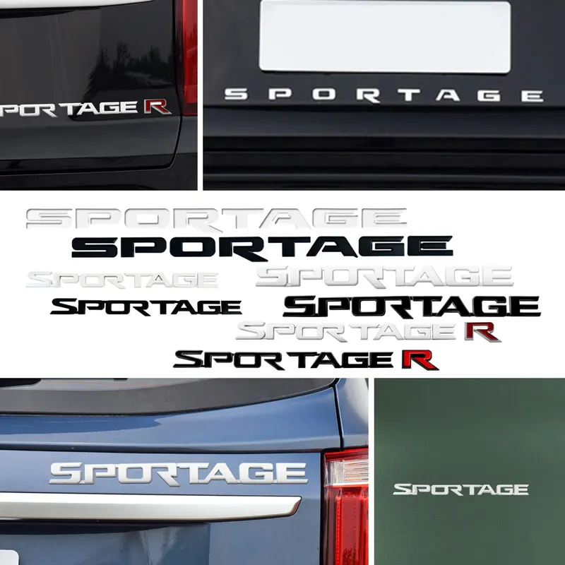 3D-ABS-Auto-Accessories-Sportage-Sportage-R-Car-Letter-Logo-Sticker ...