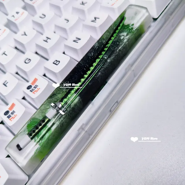 1pc 6.25u Resin Keycap Japan Anime Demon Slayer Artisan Spacebar ...