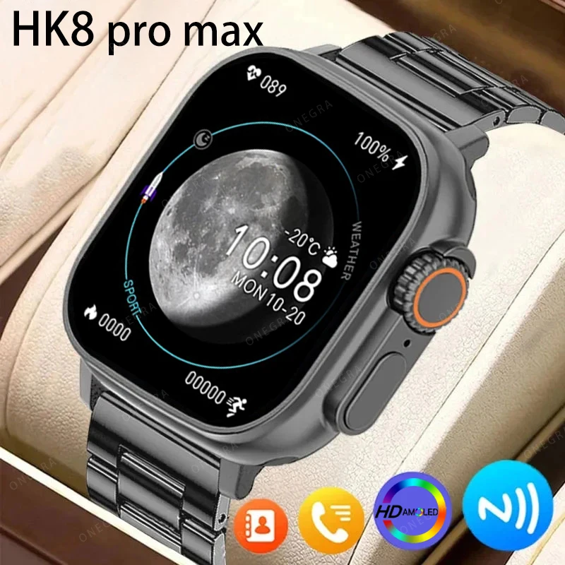 HK8 Pro Max reloj inteligente Ultra serie 8, 49mm, 2,12 pulgadas ...