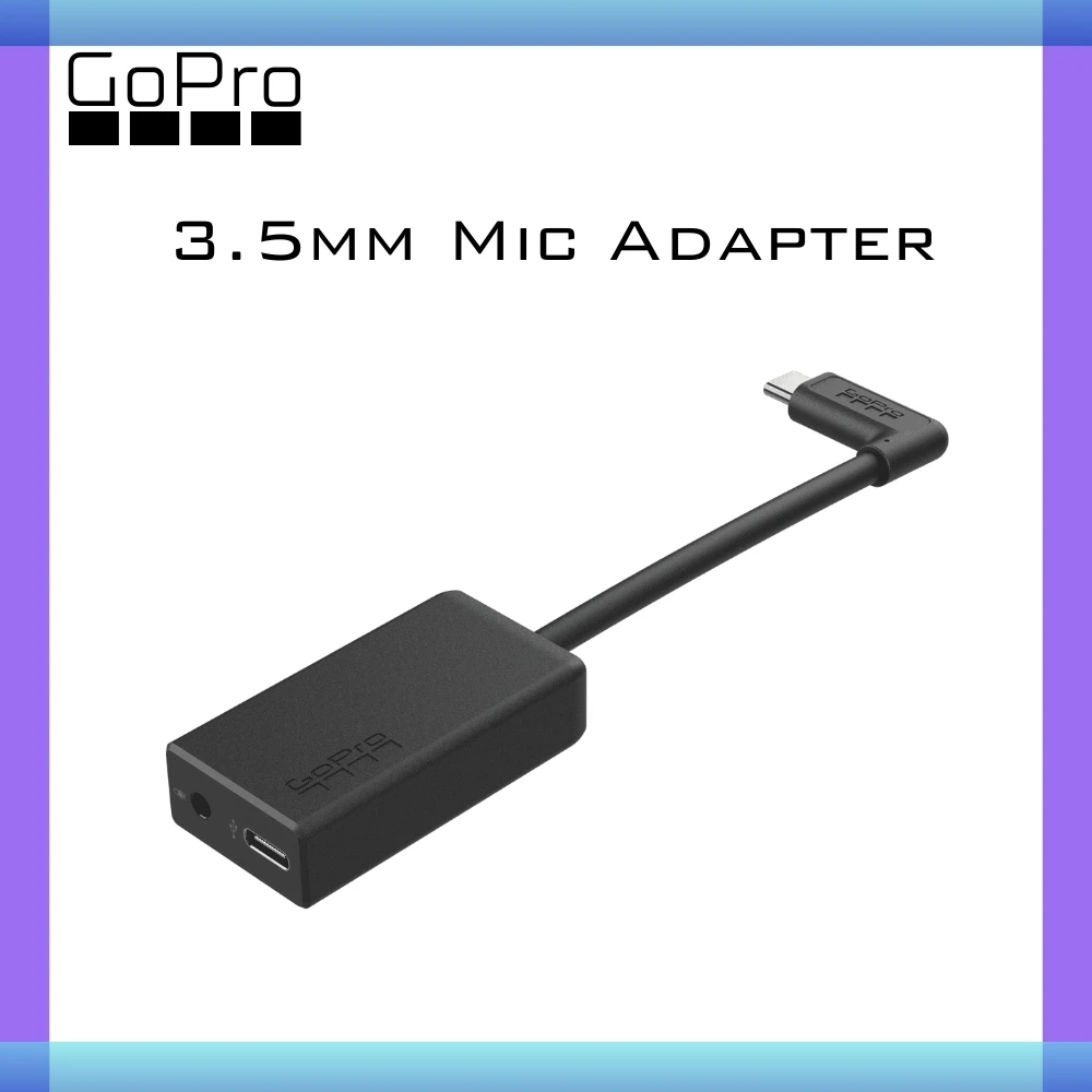 Conector-do-cabo-de-udio-GoPro-adaptador-de-Mic-original-3-5mm-apto ...