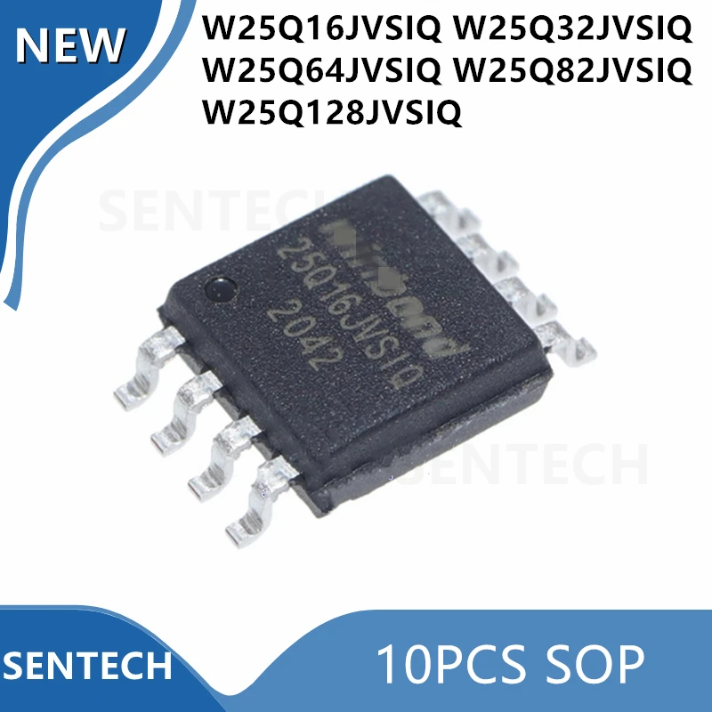 10pcs/lot W25q16jvssiq W25q32jvssiq W25q64jvssiq W25q80jvssiq ...