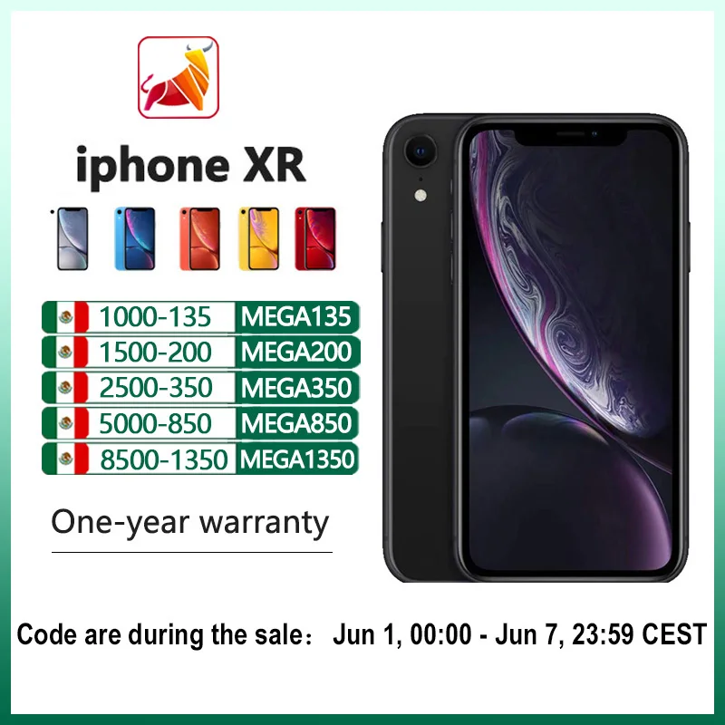 Original-Apple-iPhone-XR-6-1-RAM-3GB-ROM-64GB-128GB-256-GB-A12-Bionic ...
