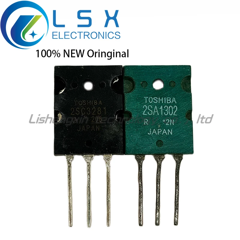 5pairs(10pcs)/lot 2sa1302 + 2sc3281 Or 2sa1301 + 2sc3280 To220 Original ...