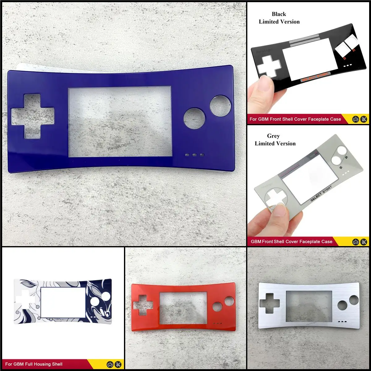 11-Colors-Limited-Replacement-Front-Faceplate-Cover-Shell-Housing-Case ...