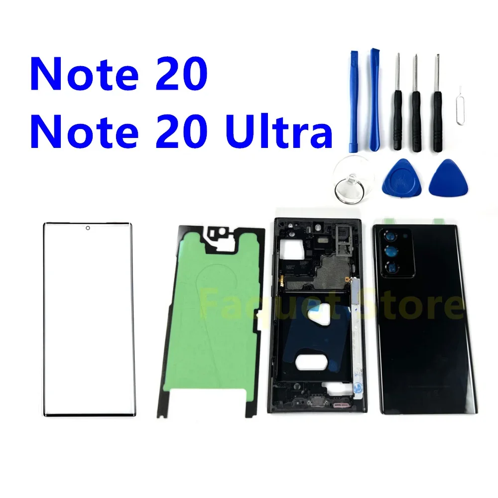 For-SAMSUNG-Galaxy-Note-20-Ultra-Note20-Full-Housing-Case-Battery-Back ...