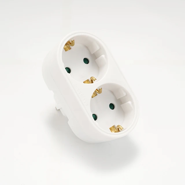 European Conversion Plug 1 To 2 /1 To 3 Way Socket Adapter EU Standard ...