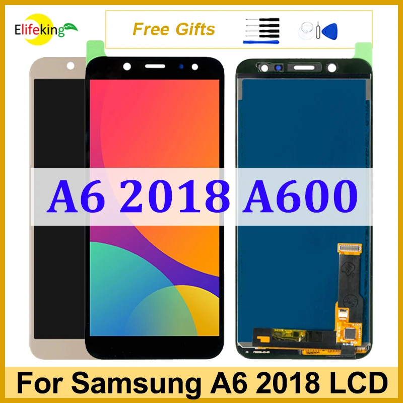 5-6-A600-Display-For-Samsung-Galaxy-A6-2018-LCD-Screen-A600FN-SM-A600FN ...