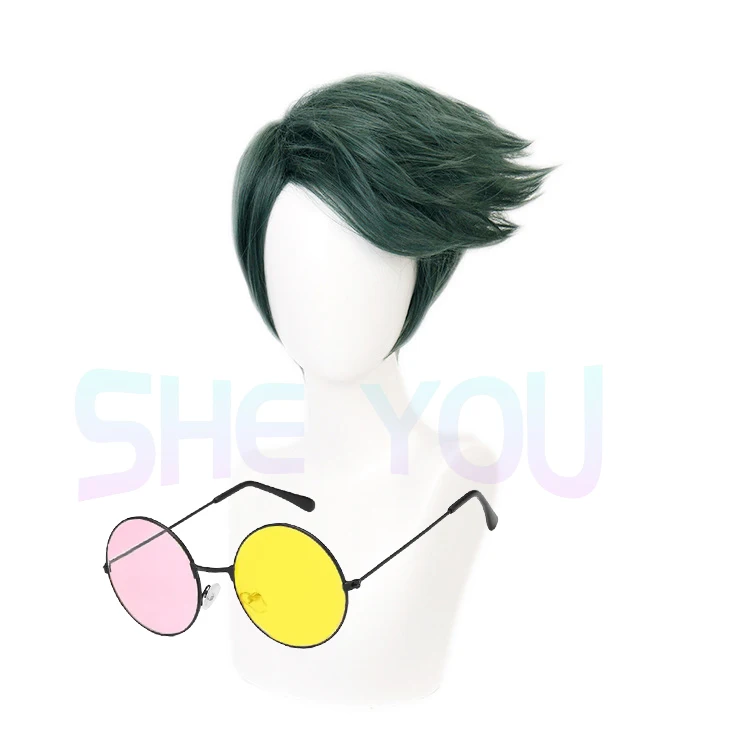 Men-Spamton-Cosplay-Glasses-Boss-Spamton-Cosplay-Wigs-Mixed-Color ...