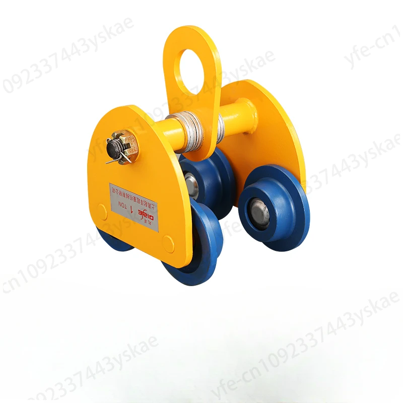 Hand-pulled-sports-car-I-shaped-steel-track-pulley-manual-walking ...