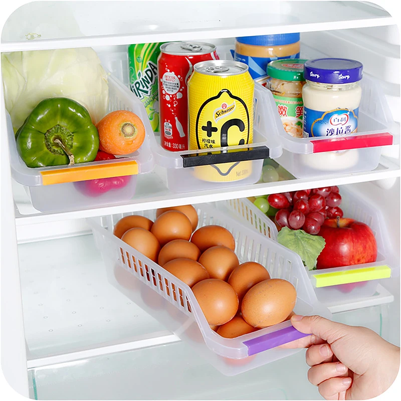 1Pcs-Stretchable-Multifunction-Kitchen-Refrigerator-Storage-Box-Rack ...
