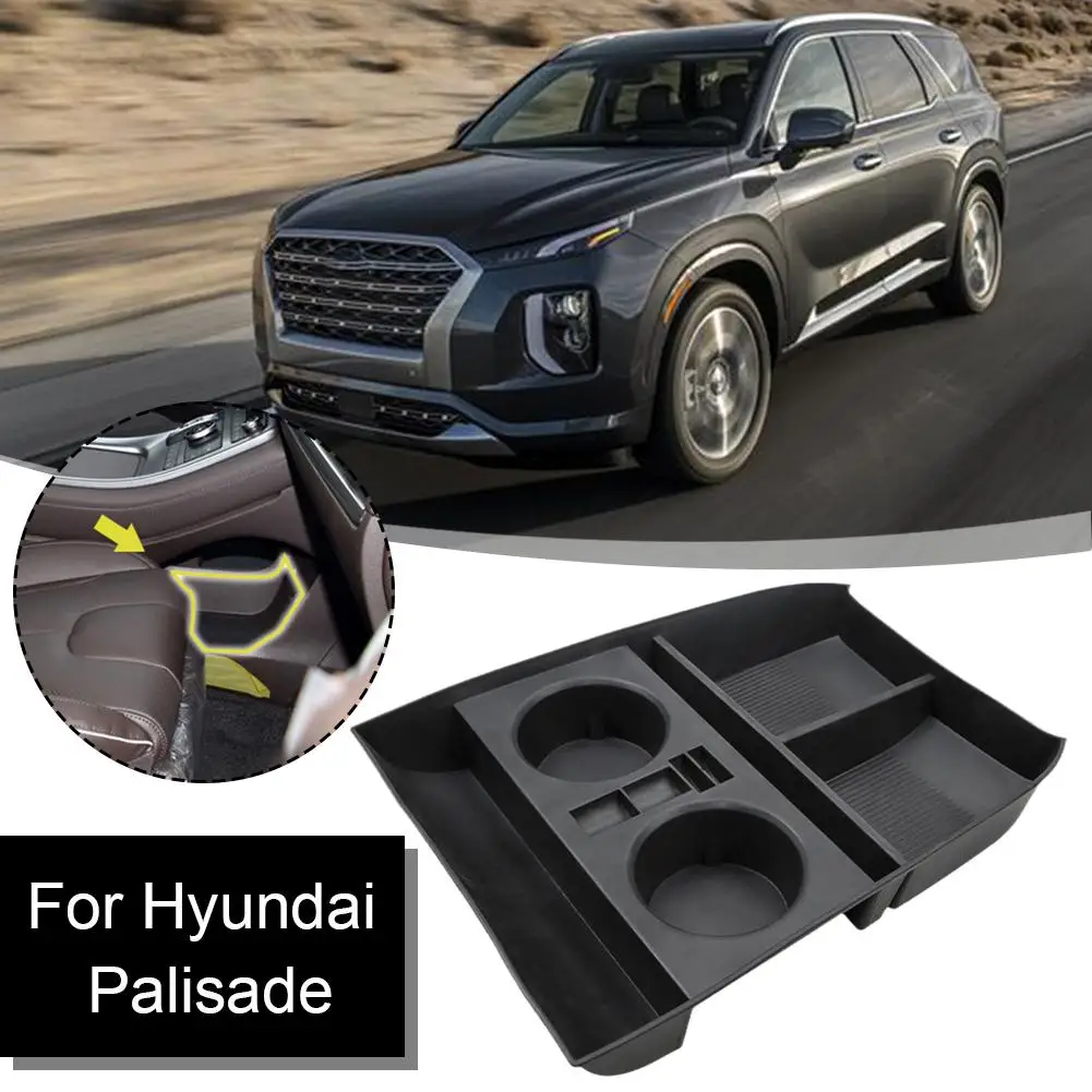For-Palisade-Under-Center-Console-Armrest-Storage-Box-Stowing-Car-Tray ...