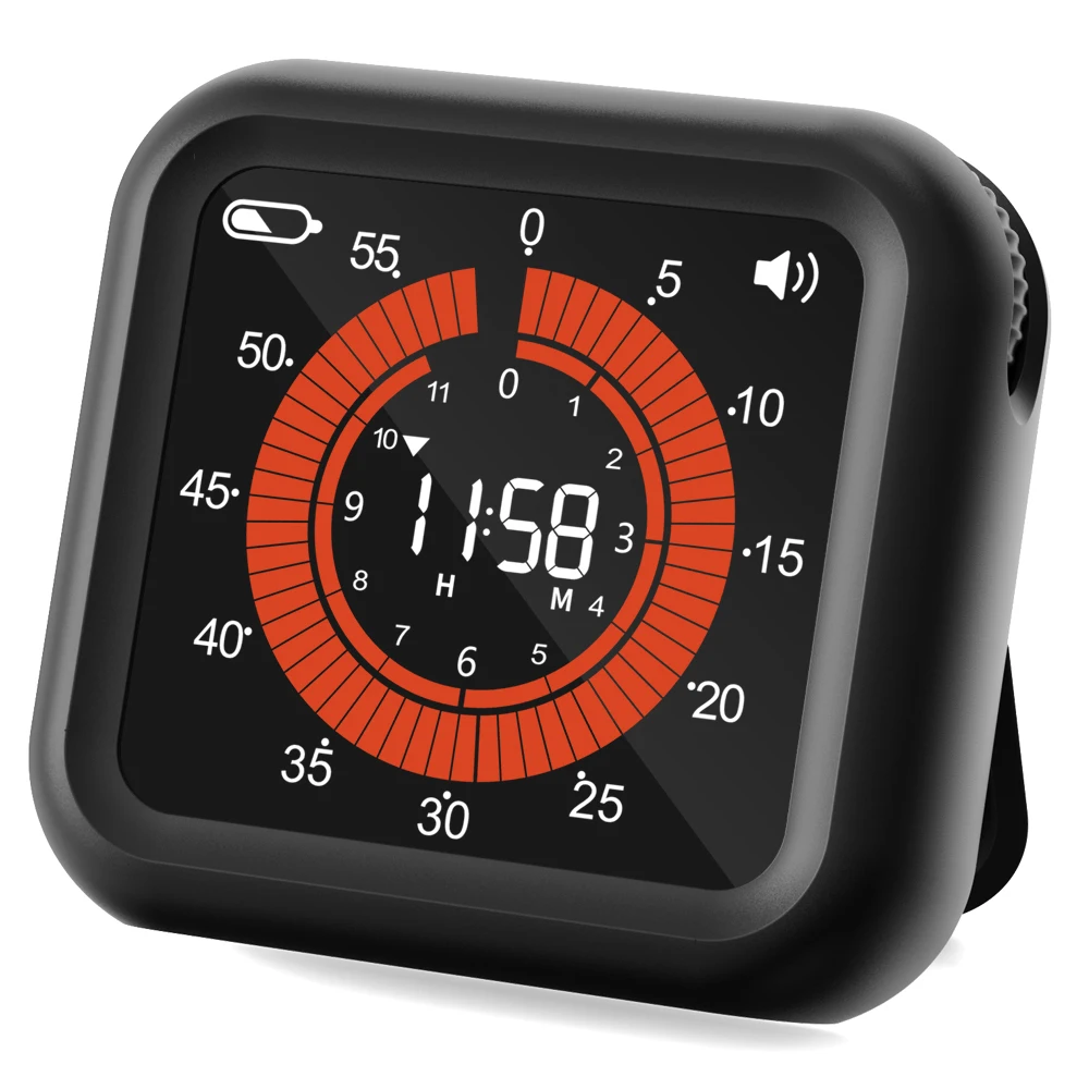 Fashion-Visual-Timer-Rechargeable-Kitchen-Timer-Manual-Countdown ...