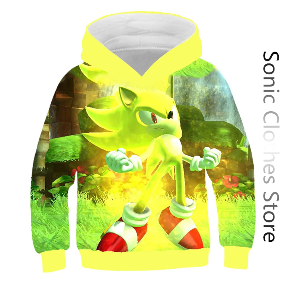 Fashion-Anime-Super-Sonic-Hoodie-Kids-Sweatshirt-Baby-Boys-Clothes ...