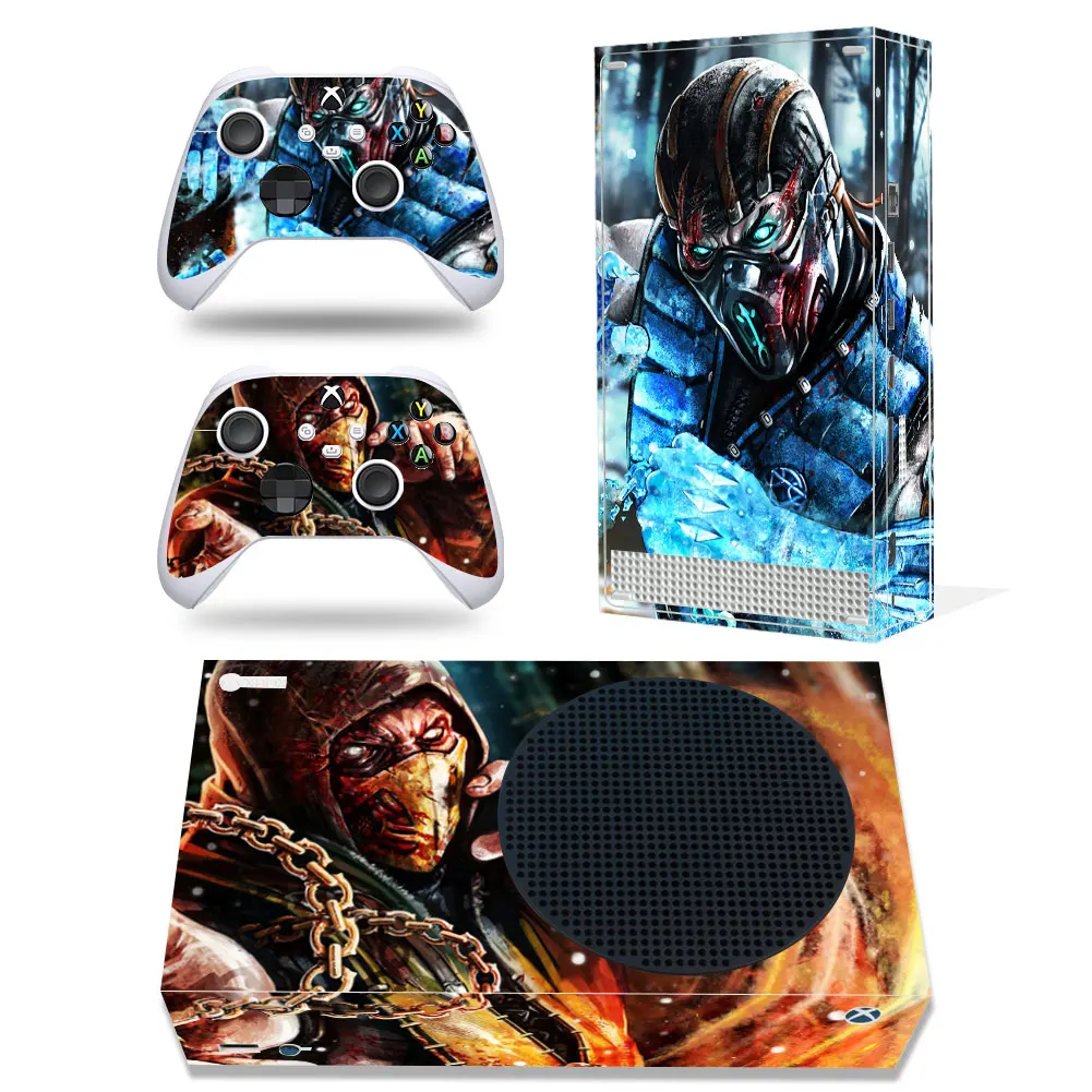 For Xbox Series S Skin Sticker Decorative Vinyl Decal Full Set Cover ...