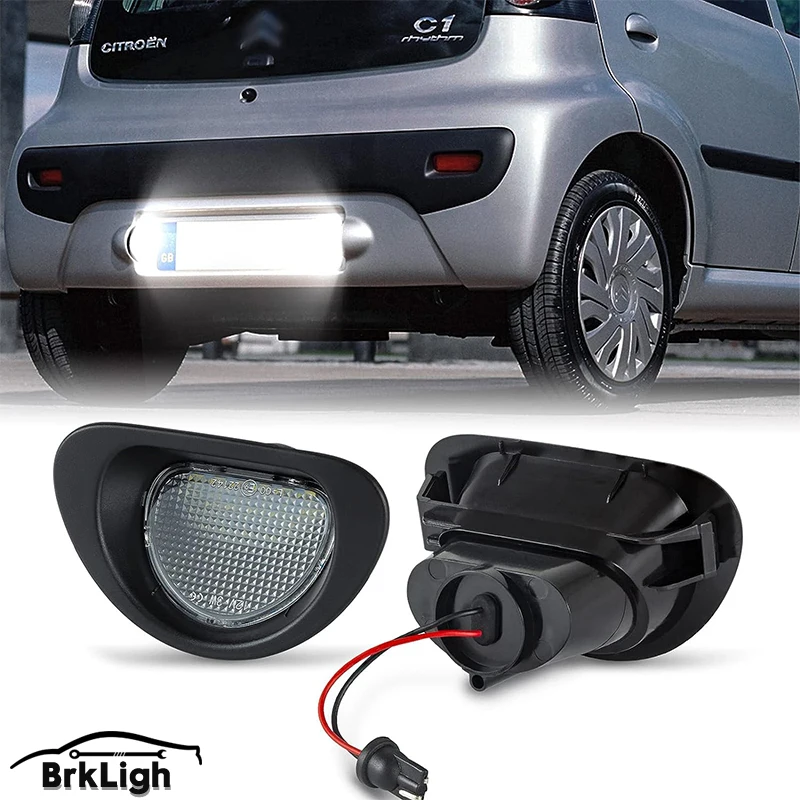 2Pcs-for-Citroen-C1-2005-2013-Peugeot-107-MK1-2005-2014-18SMD-LED-Rear ...
