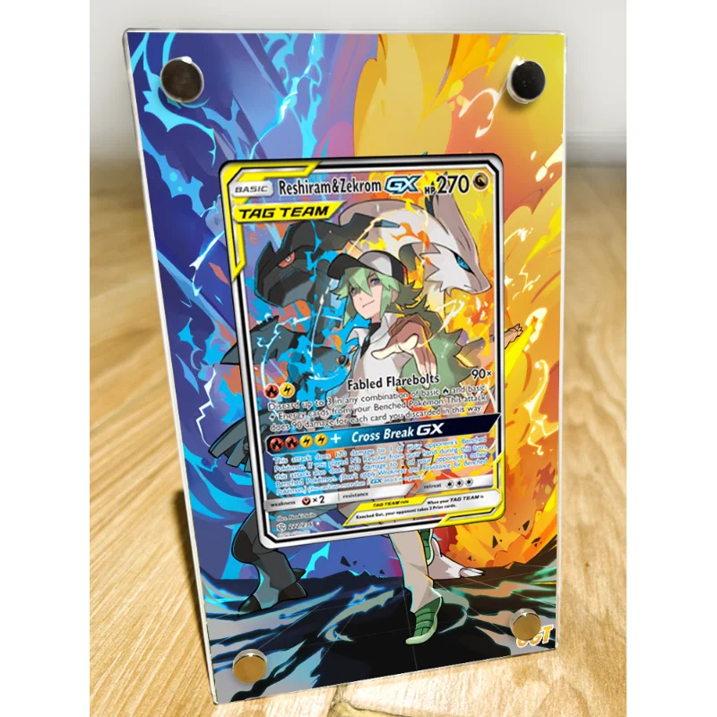 Pokémon Card Pokemon S-Chinese Sun&Moon CSM2cC-169 Reshiram & Zekrom GX ...