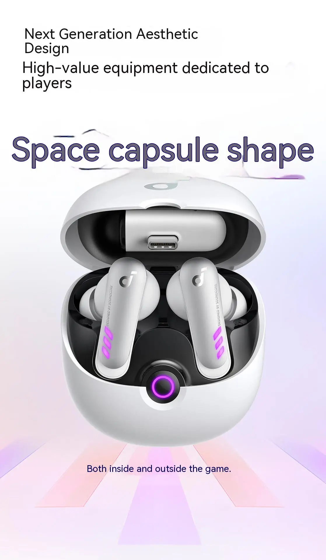 Anker Soundcore VR P10 Wireless Bluetooth 5.3 Earphones Touch Control ...