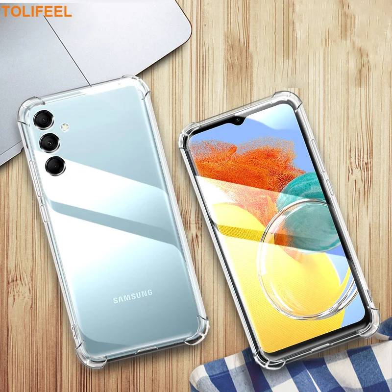 Shockproof Airbag Case For Samsung Galaxy M14 5G Soft Silicone ...