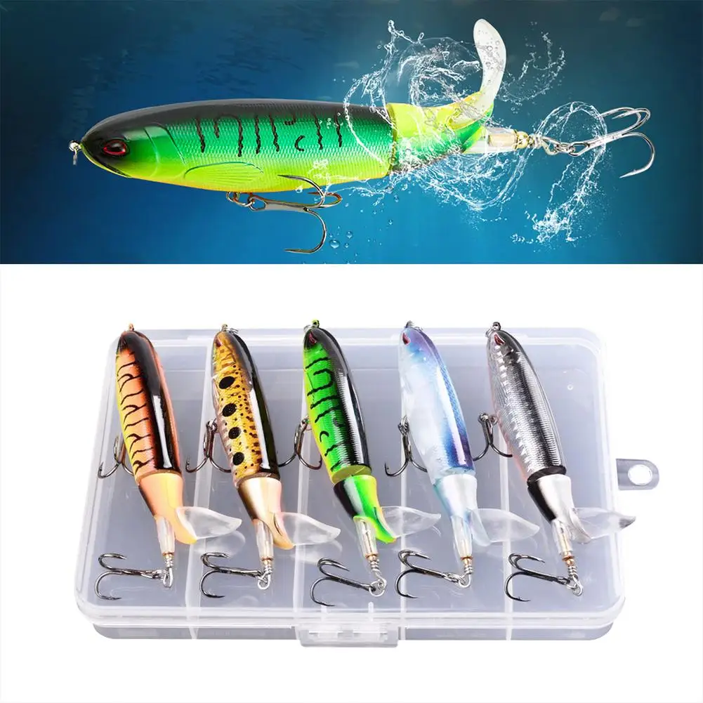 New-Whopper-Popper-9cm-12-7g-Floating-Topwater-FIshing-Lure-Blowups ...