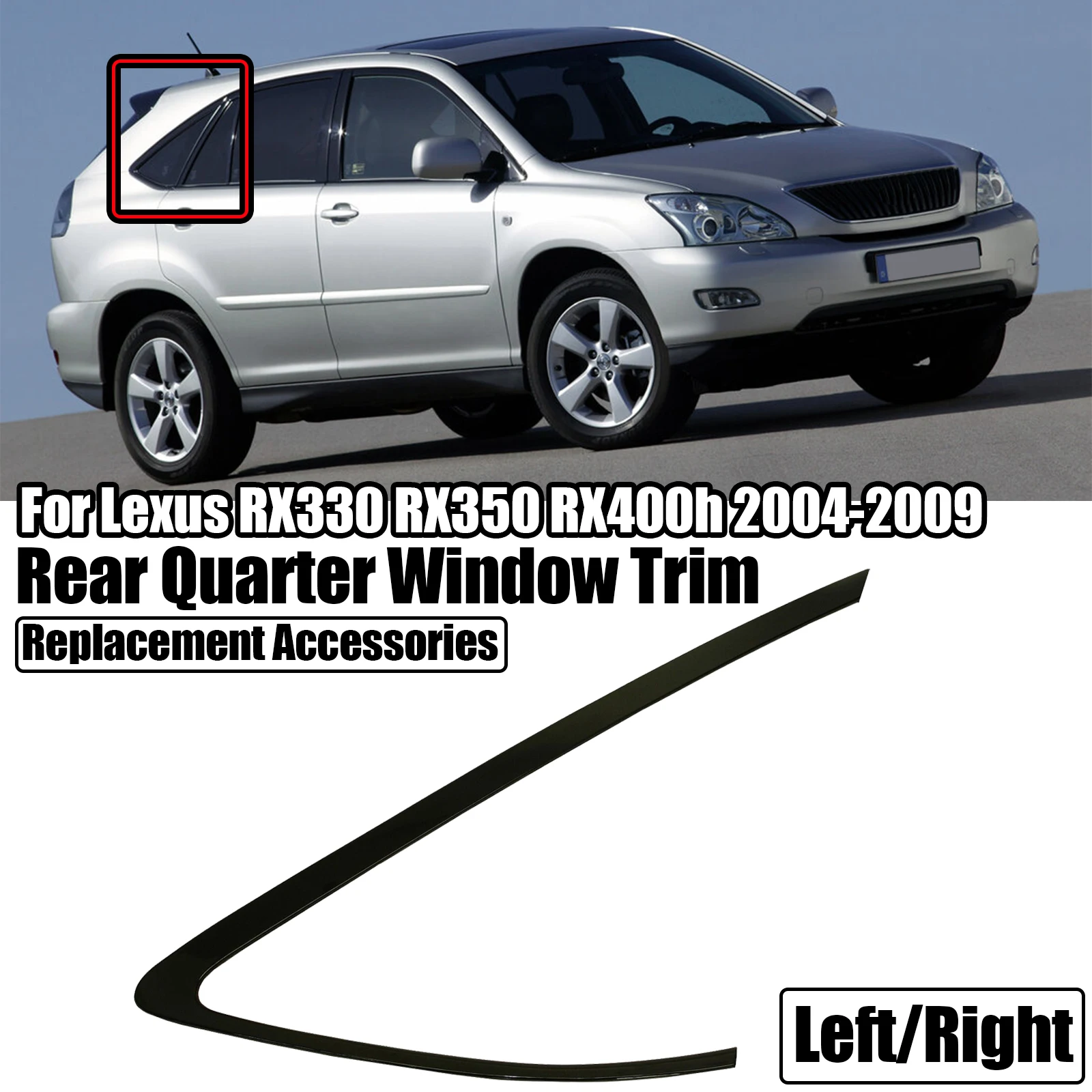 For-Lexus-RX330-RX350-RX400h-2004-2009-Left-Right-Driver-Passenger-Side ...