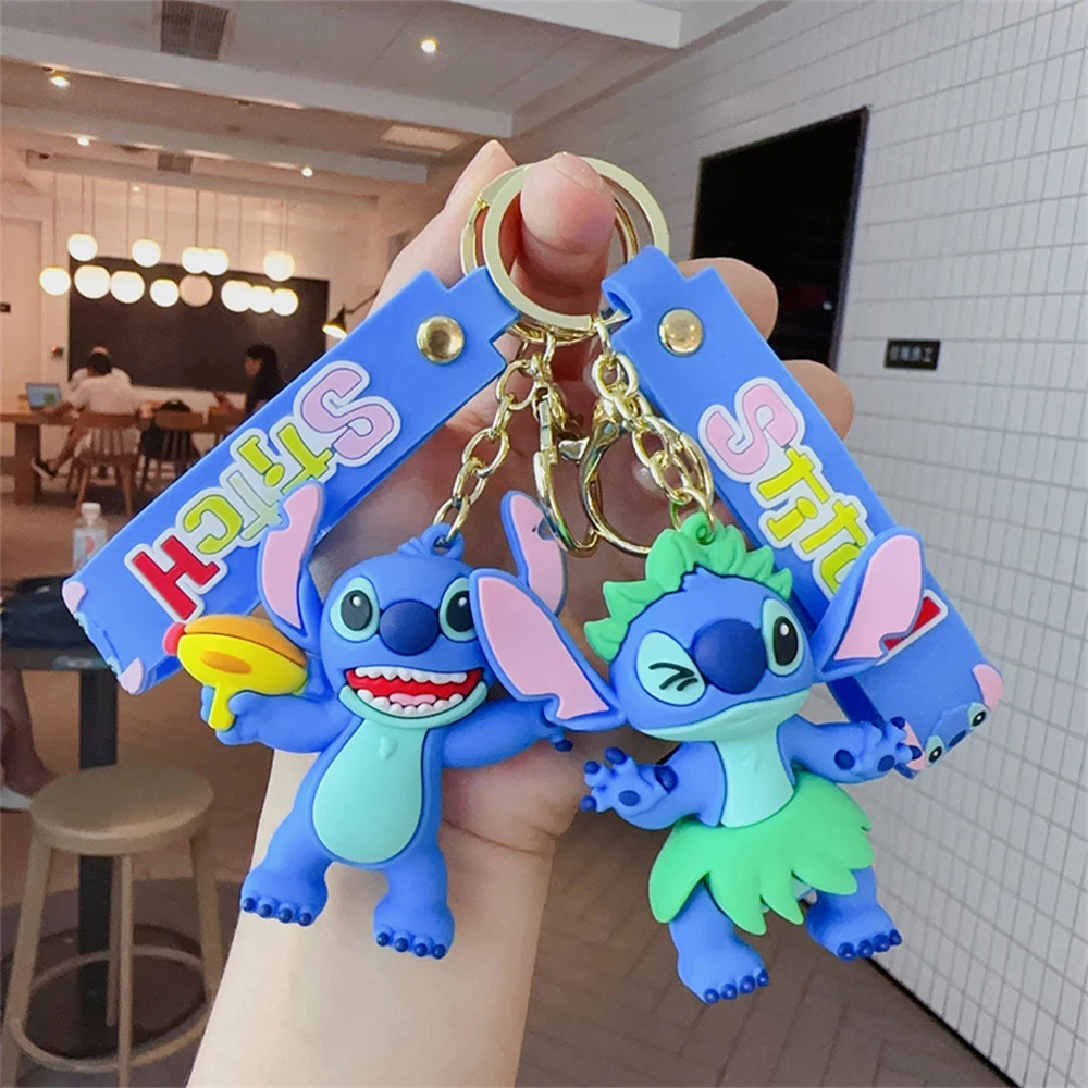 Disney-Stitch-Keychain-Variety-of-Cartoon-Lilo-Stitch-Cute-Doll-Keyring ...
