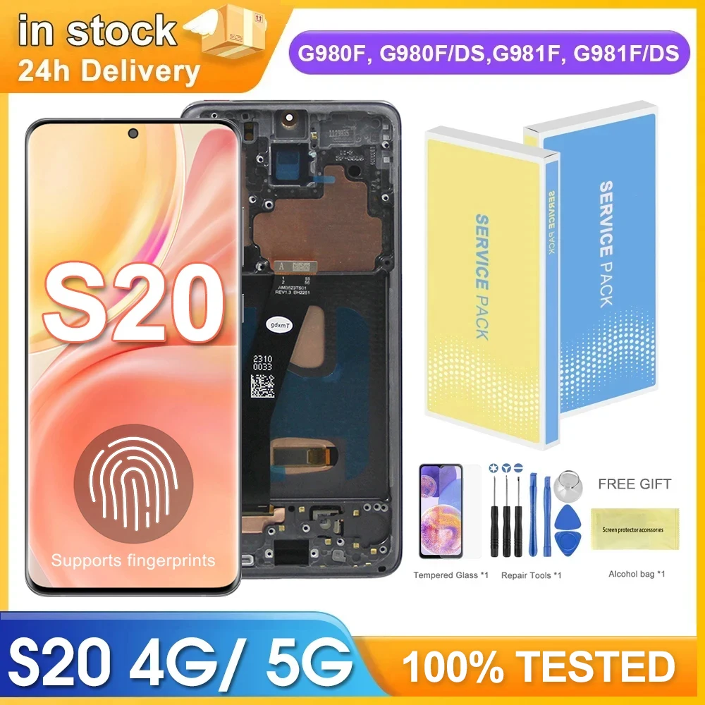 Exposi-o-do-LCD-Tela-t-ctil-de-Digitas-com-quadro-Samsung-Galaxy-S20-5G ...