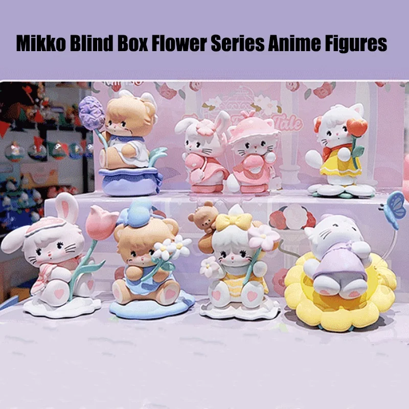 Mikko-Blind-Box-Flower-Series-Anime-Figure-Kawaii-Cartoon-Creative ...