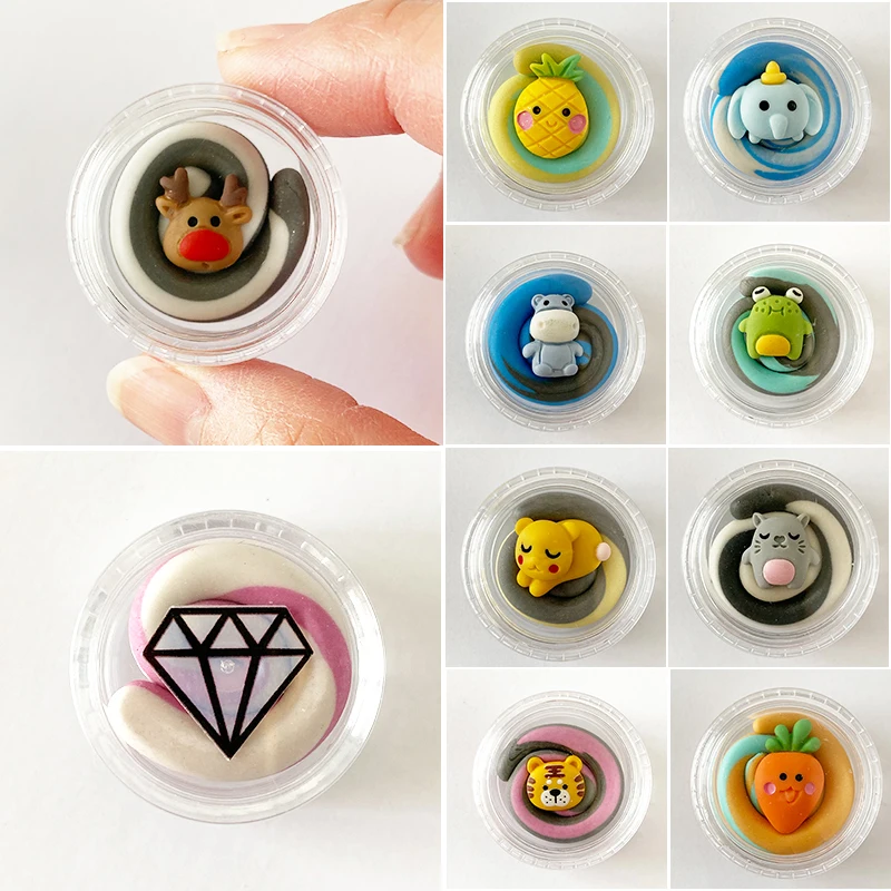 Diamond-Painting-Putty-in-Container-Cute-Cartoon-Pineapple-Frog-Cat ...