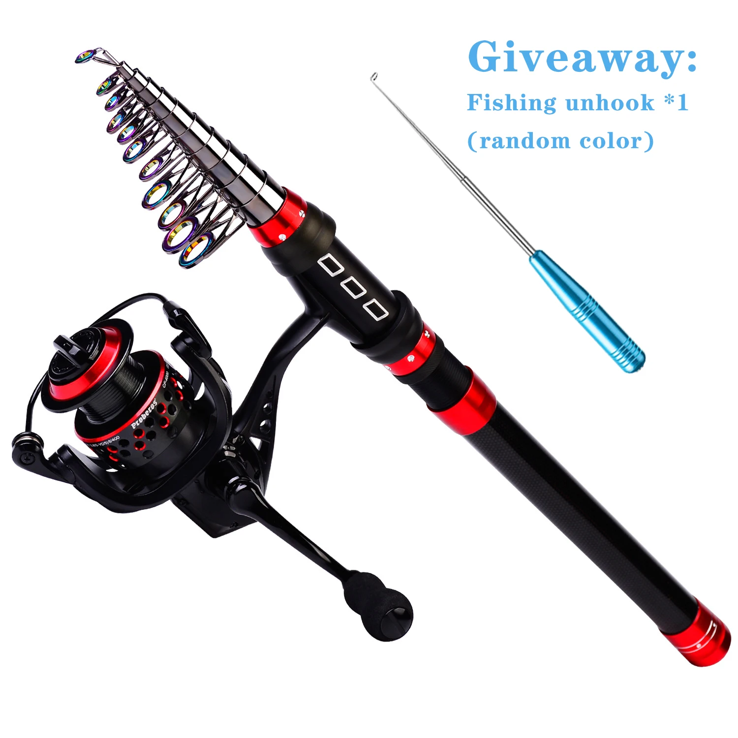 Mini-Fibra-de-Carbono-telesc-pico-Pesca-Rod-e-Reel-Set-Ultra-Short ...