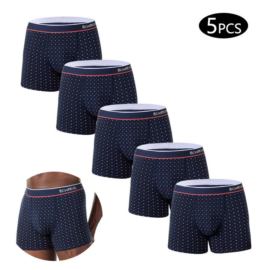 5pcs Boxer men underwear shorts cotton Men's panties sexy mens boxers ...