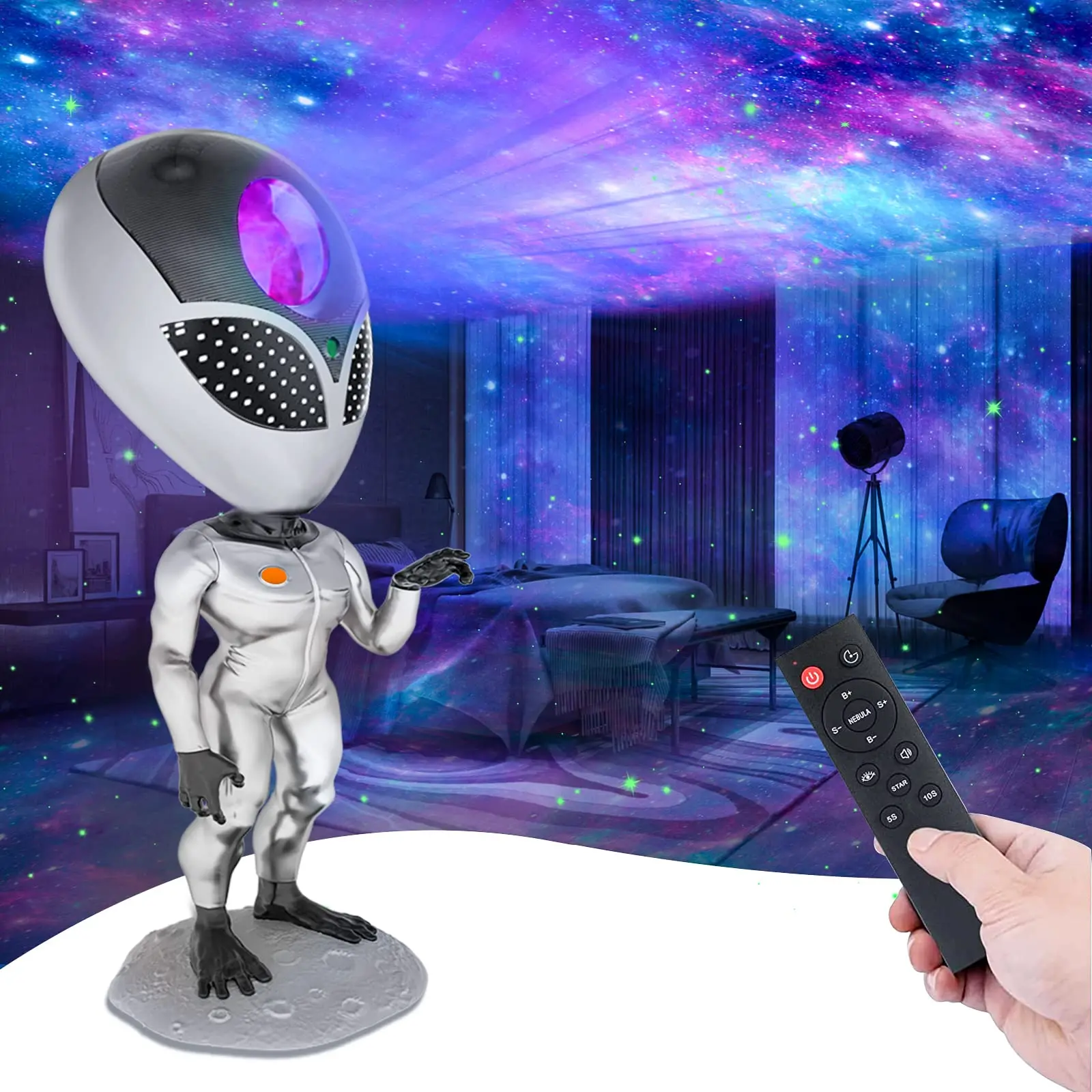 Star-Projector-Aliens-Galaxy-Projector-for-Bedroom-Starry-Nebula-LED ...