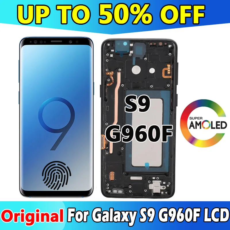 Amoled-lcd-touch-screen-substitui-o-para-galaxy-s9-g960-g960u-g960w ...