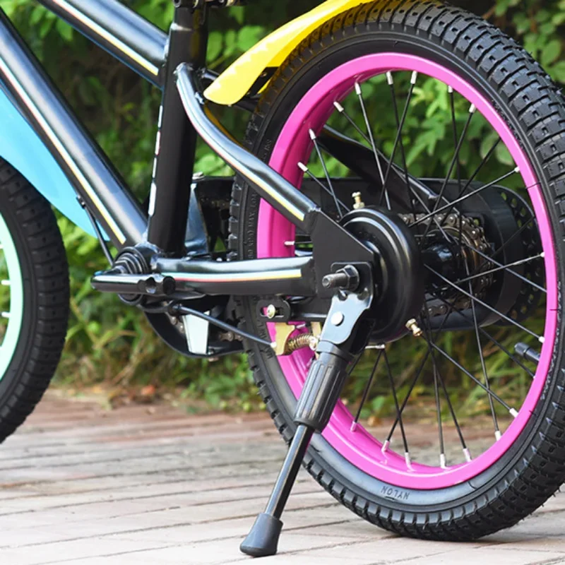 Kids-Bike-Kickstand-Parking-Stand-Foot-Brace-Children-Bicycle-Side ...