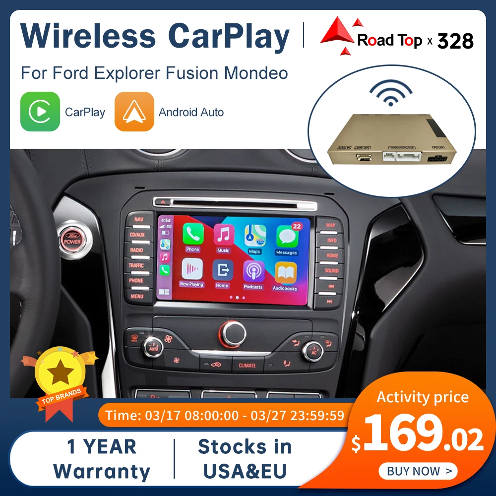 Road-Top-Decoder-Box-Wireless-CarPlay-for-Ford-Explorer-Fusion-Mondeo ...