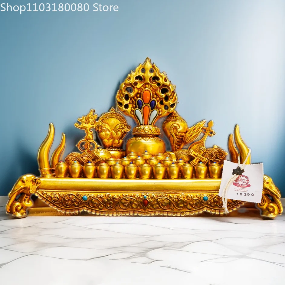 Copper-gilding-cinta-maN-i-One-hundred-throne-decor-Tibet-buddhism ...