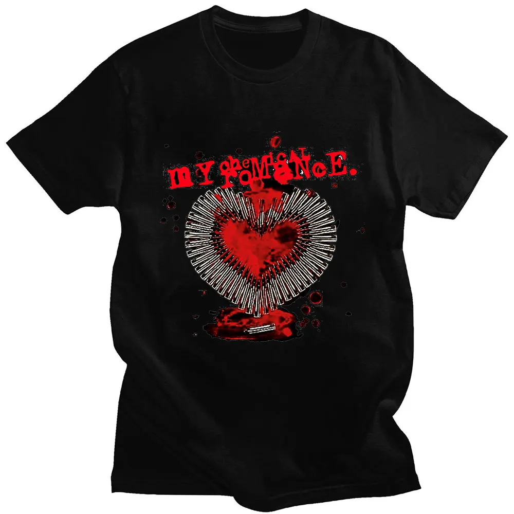 Rock-Band-My-Chemical-Romance-Heart-Bullets-Graphic-T-Shirts-Men-Women ...