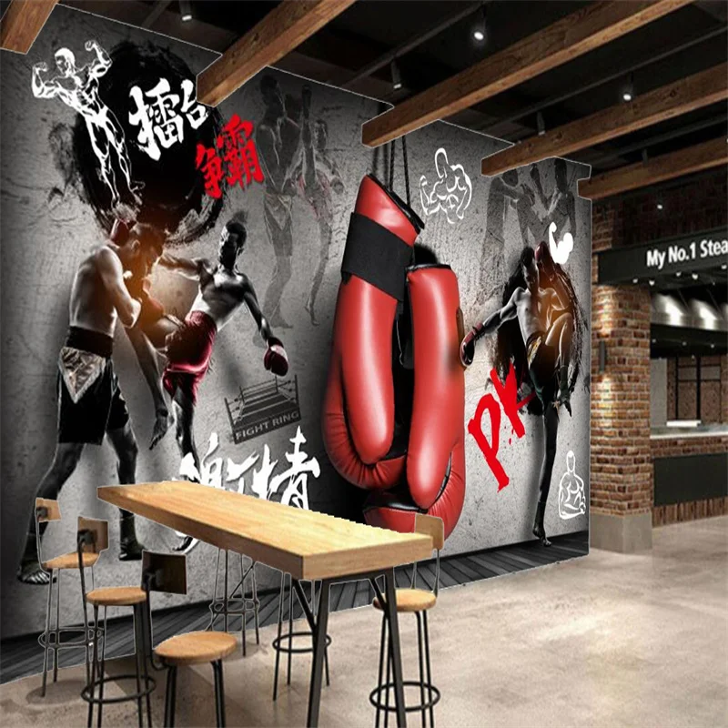 Boxing Gym Background