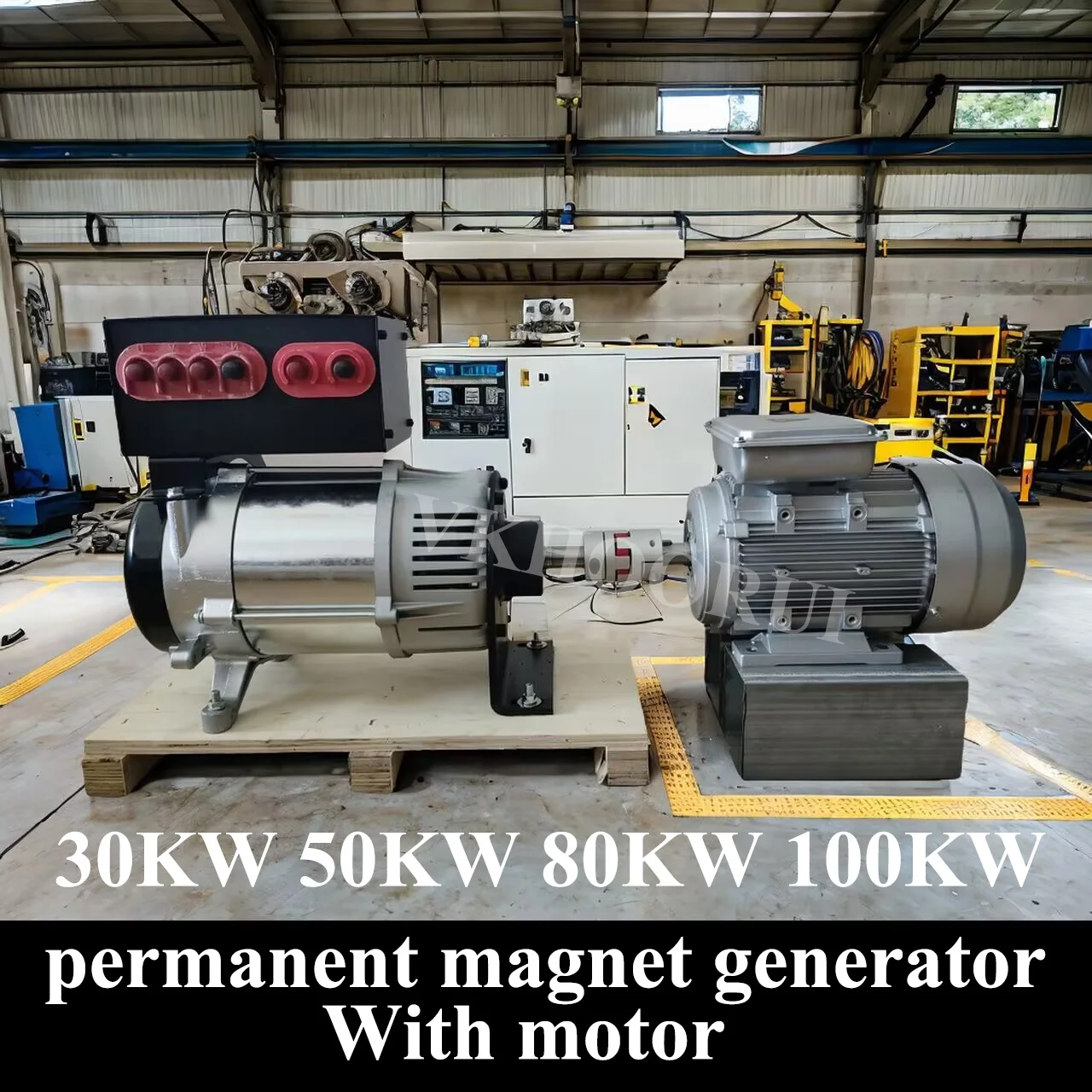 100KW 80KW 50KW Alternator 220V 380V 3000RPM Permanent Magnet Generator ...